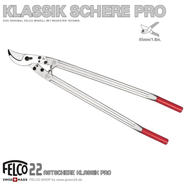 FELCO 22 Profi Baumschere 84cm Aluminium